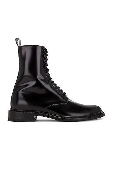 Saint Laurent Army 20 Lace Up Boot