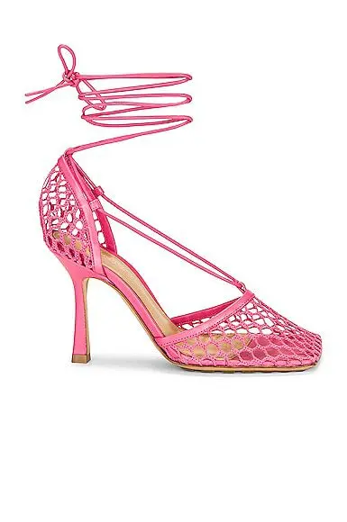 Bottega Veneta Stretch Lace-up Sandals