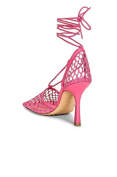 Bottega Veneta Stretch Lace-up Sandals