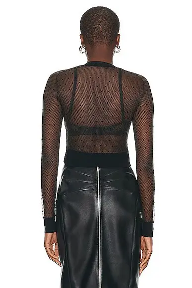 Alaïa Sheer Jumper Sweater