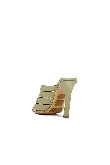 Bottega Veneta Alfie Mule Pump - Travertine