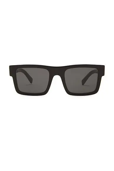Prada Rectangular Sunglasses - Black