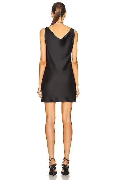 Norma Kamali Maria Mini Dress - Black