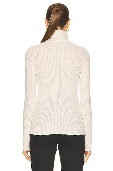 Saint Laurent Ribbed Turtleneck Sweater