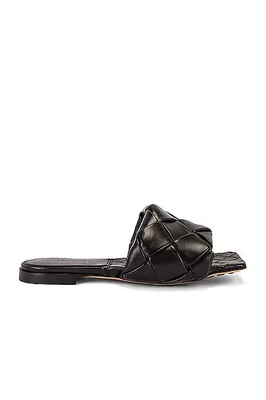 Bottega Veneta Lido Sandals - Black