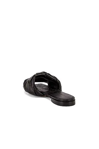 Bottega Veneta Lido Sandals - Black