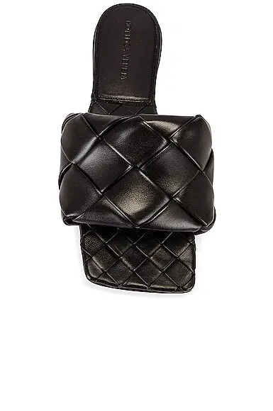 Bottega Veneta Lido Sandals - Black