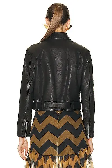 Saint Laurent Aviator Leather Jacket