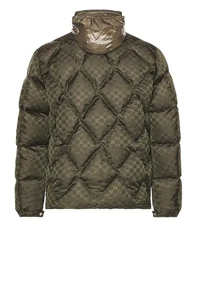 Moncler Quilted Logo Down Jacket