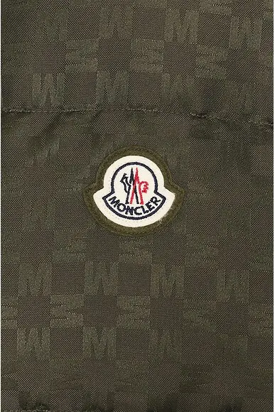 Moncler Quilted Logo Down Jacket