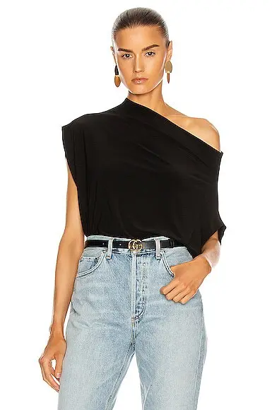 Norma Kamali Sleeveless Jersey Top