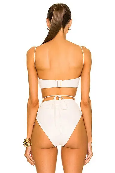 Magda Butrym Wrap Tie Bikini Top