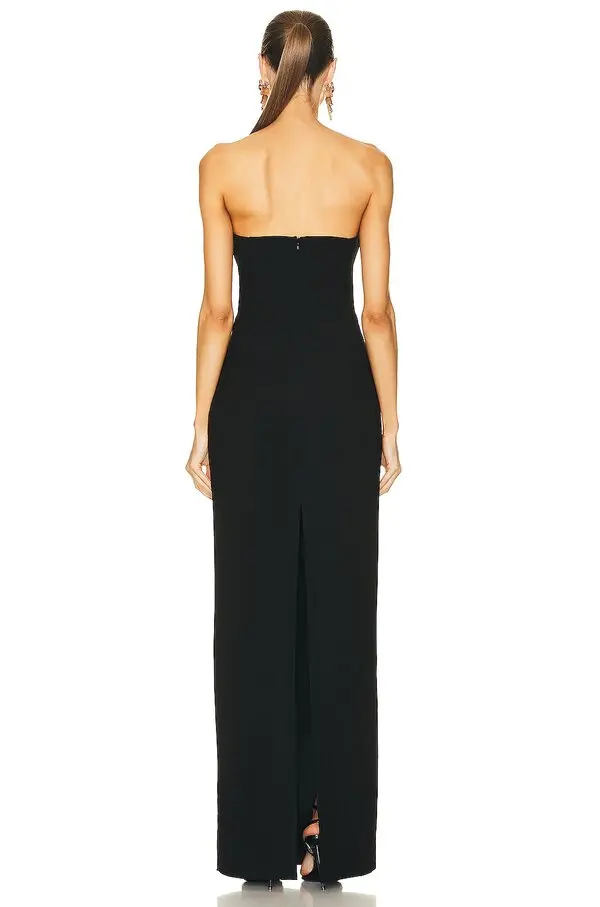 MONOT Horizontal Cutout Bandage Maxi Dress