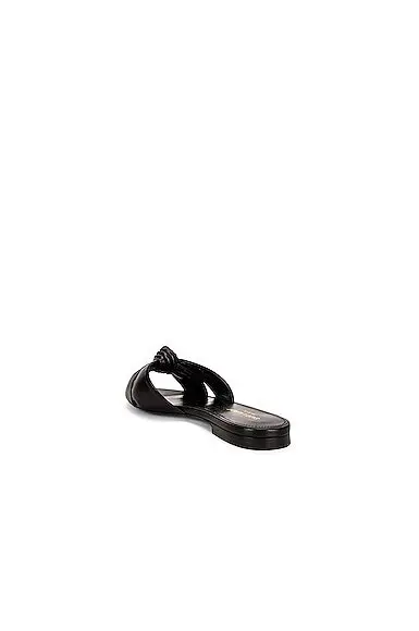 Saint Laurent Bianca Flat Sandals