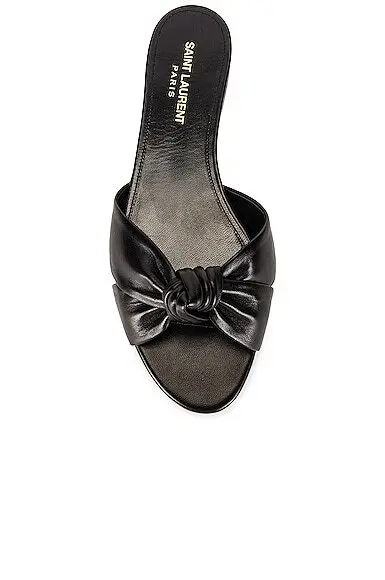 Saint Laurent Bianca Flat Sandals