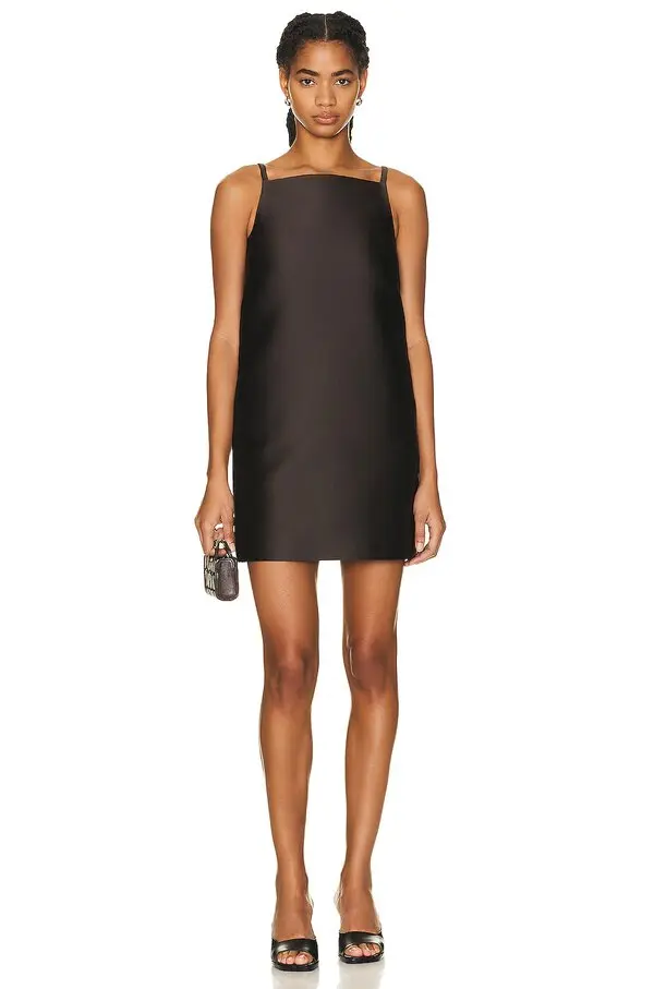 Valentino Garavani Solid Mini Dress