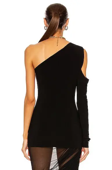 Norma Kamali One-shoulder Top