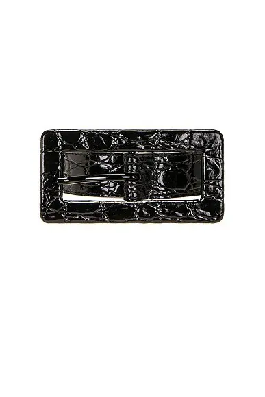 Saint Laurent Embossed Leather Belt