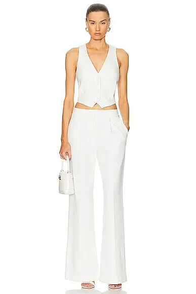SANS FAFF Pin Tuck Palazzo Pant