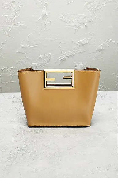 Fendi Way Tote Bag - Brown