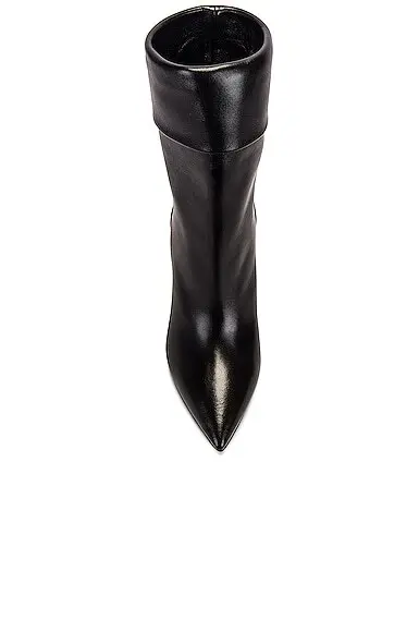 Saint Laurent Niki Leather Booties