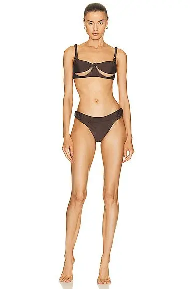 DI PETSA Twisted Underbust Bikini Bottom
