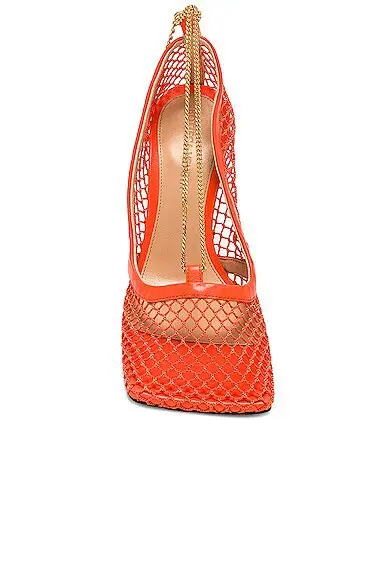 Bottega Veneta Stretch Slip On Pump - Orange