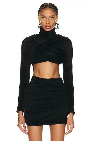 Alaïa Draped Top