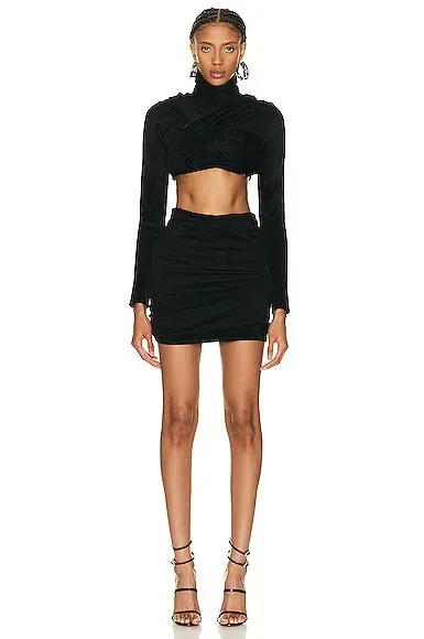 Alaïa Draped Top