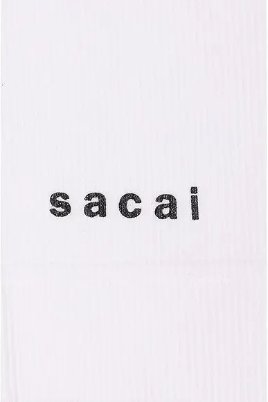 Sacai Know Future" Graphic Tank Top