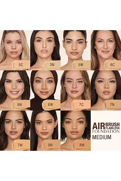 Charlotte Tilbury Airbrush Flawless Foundation - 6 Warm