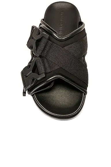 Bottega Veneta Slide Sandal - Black