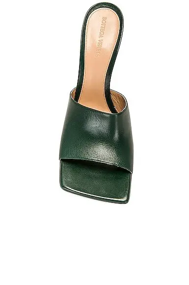 Bottega Veneta Stretch Mule Sandal - Pine Green