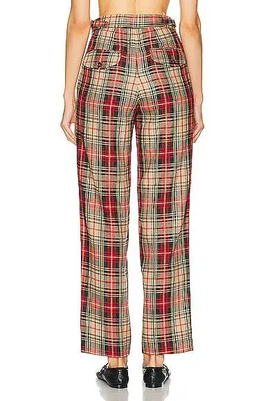 BODE Truro Plaid Trousers