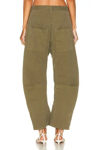 NILI LOTAN Shon Pant In Camouflage - Camo