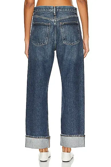AGOLDE Fran Low Slung Easy Straight Jeans