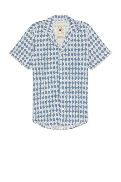 Oas Navy Diamond Cuba Terry Shirt