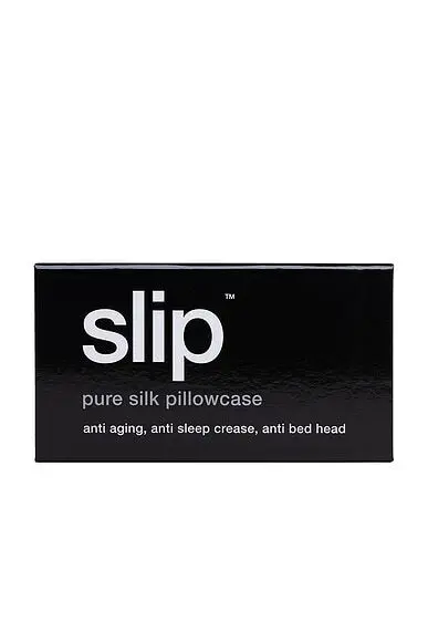 Slip King Pure Silk Pillowcase - Black