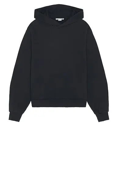 Acne Studios Hoodie With Back Graphic - Black