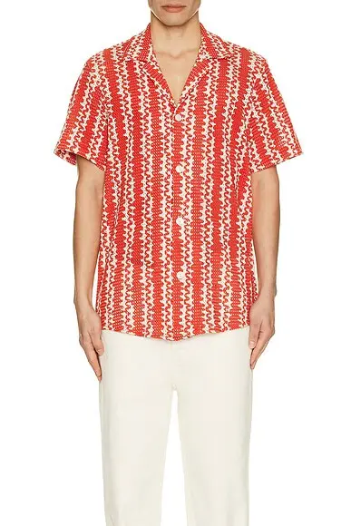 Oas Scribble Cuba Net Shirt
