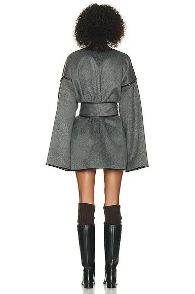 HELSA Wool Blend Blanket Coat