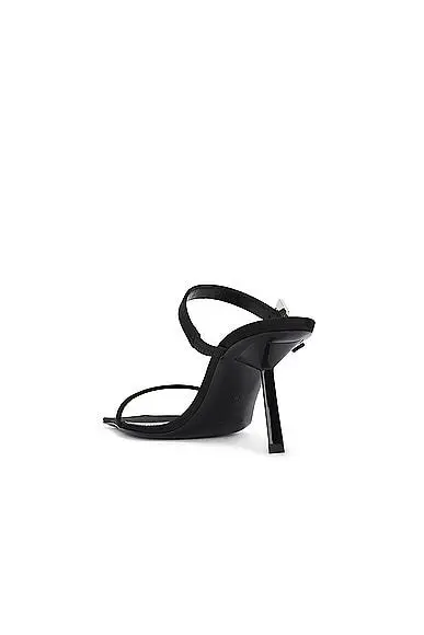 Saint Laurent Embellished Mule Sandal