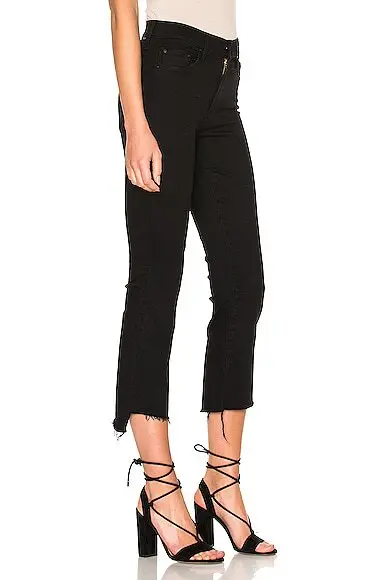MOTHER The Insider Crop Step Fray Jeans