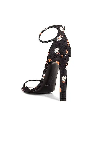 Saint Laurent Bea Ankle Strap Sandals