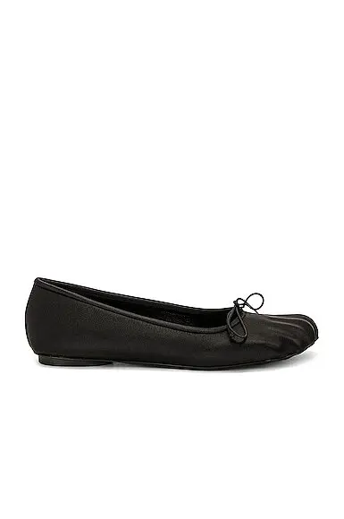 Balenciaga Satin Ballerina Flats
