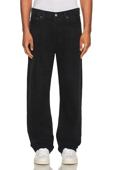 AGOLDE 90's Straight Leg Jeans - Tar