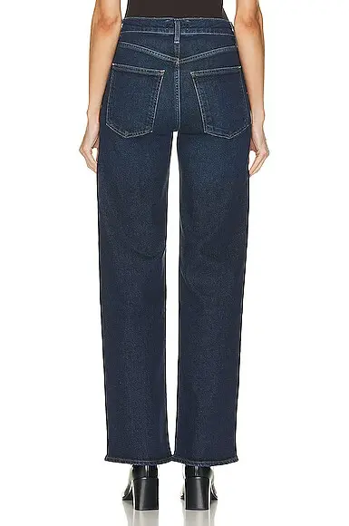 AGOLDE Harper Mid-rise Wide Straight Jeans - Formation