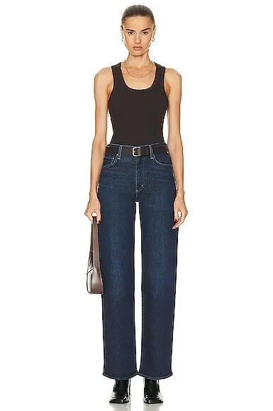 AGOLDE Harper Mid-rise Wide Straight Jeans - Formation