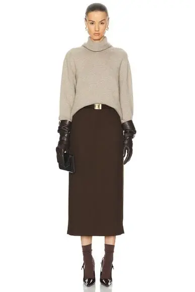 Chanel Cashmere Turtleneck Sweater