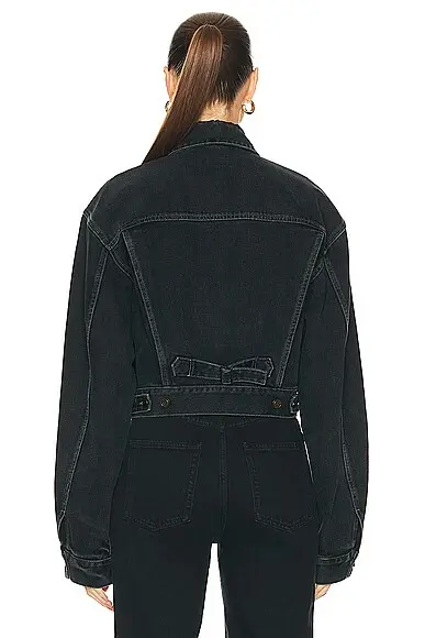 Saint Laurent Neo 80's Denim Jacket